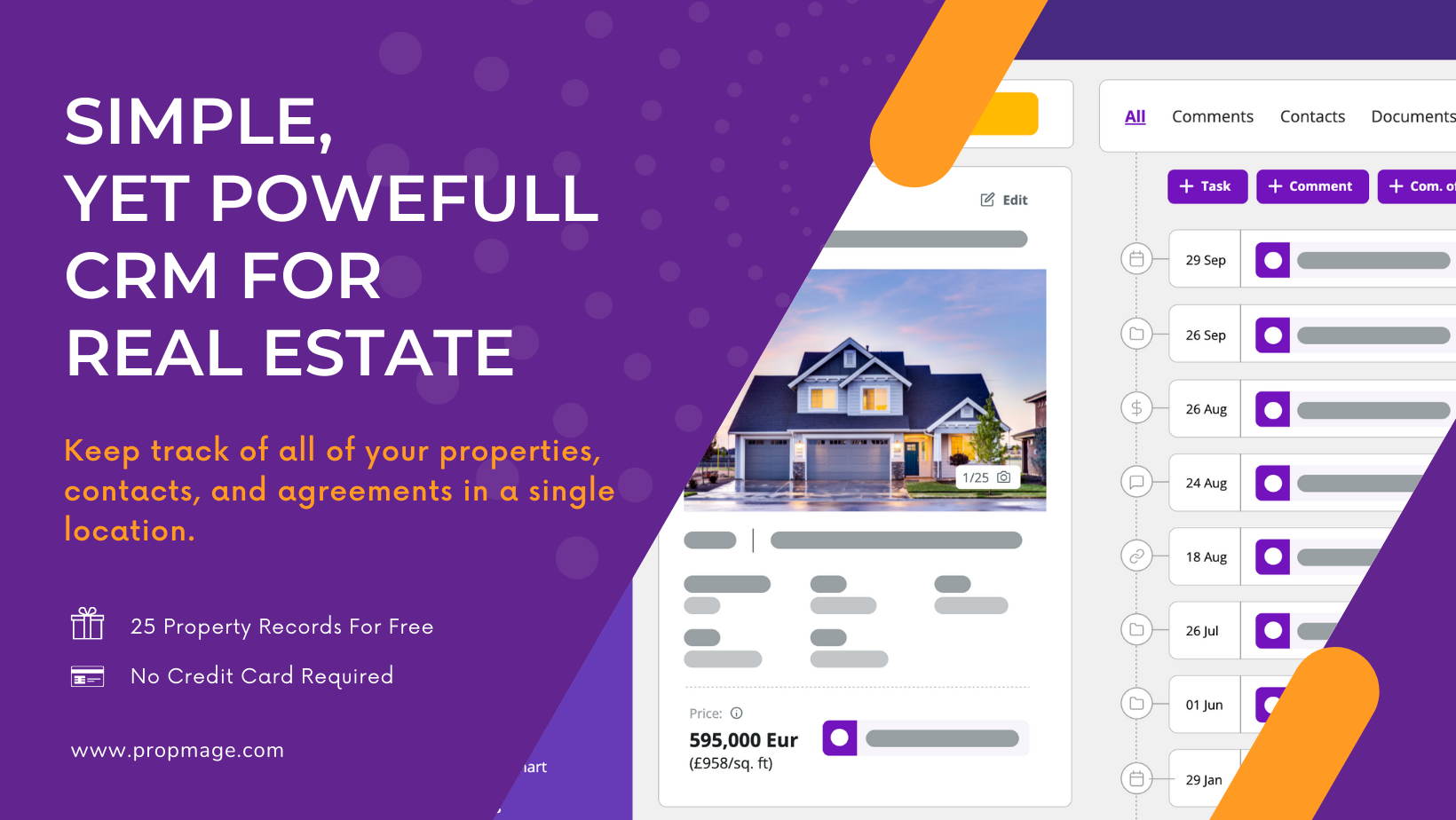 Simple, yet powefull CRM for your Real Estate bussiness